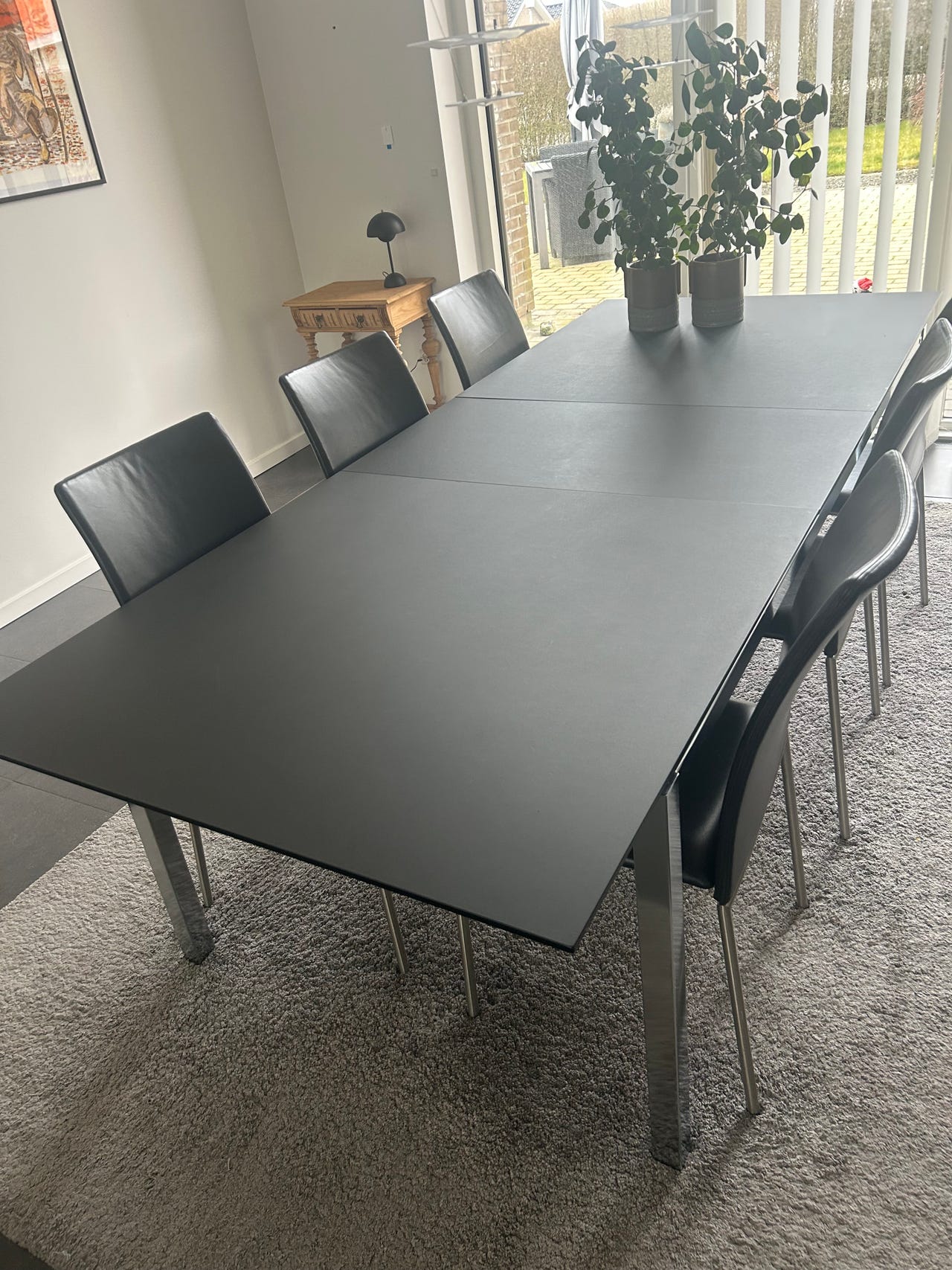 Spisebord med 6 spisebordsstole | DBA