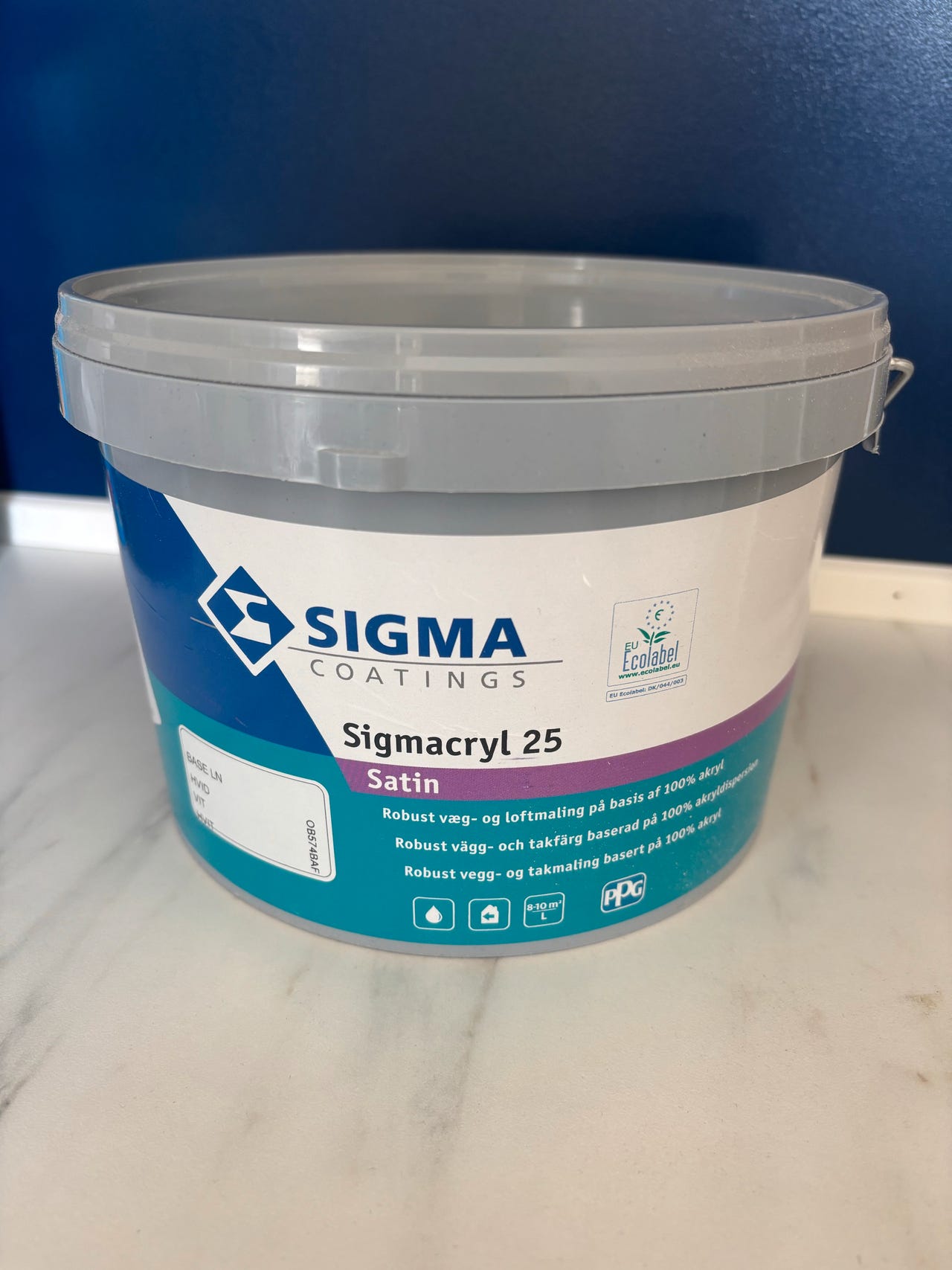 Sigma Coatings maling 2,5 liter beige nuance (uåbnet) | DBA