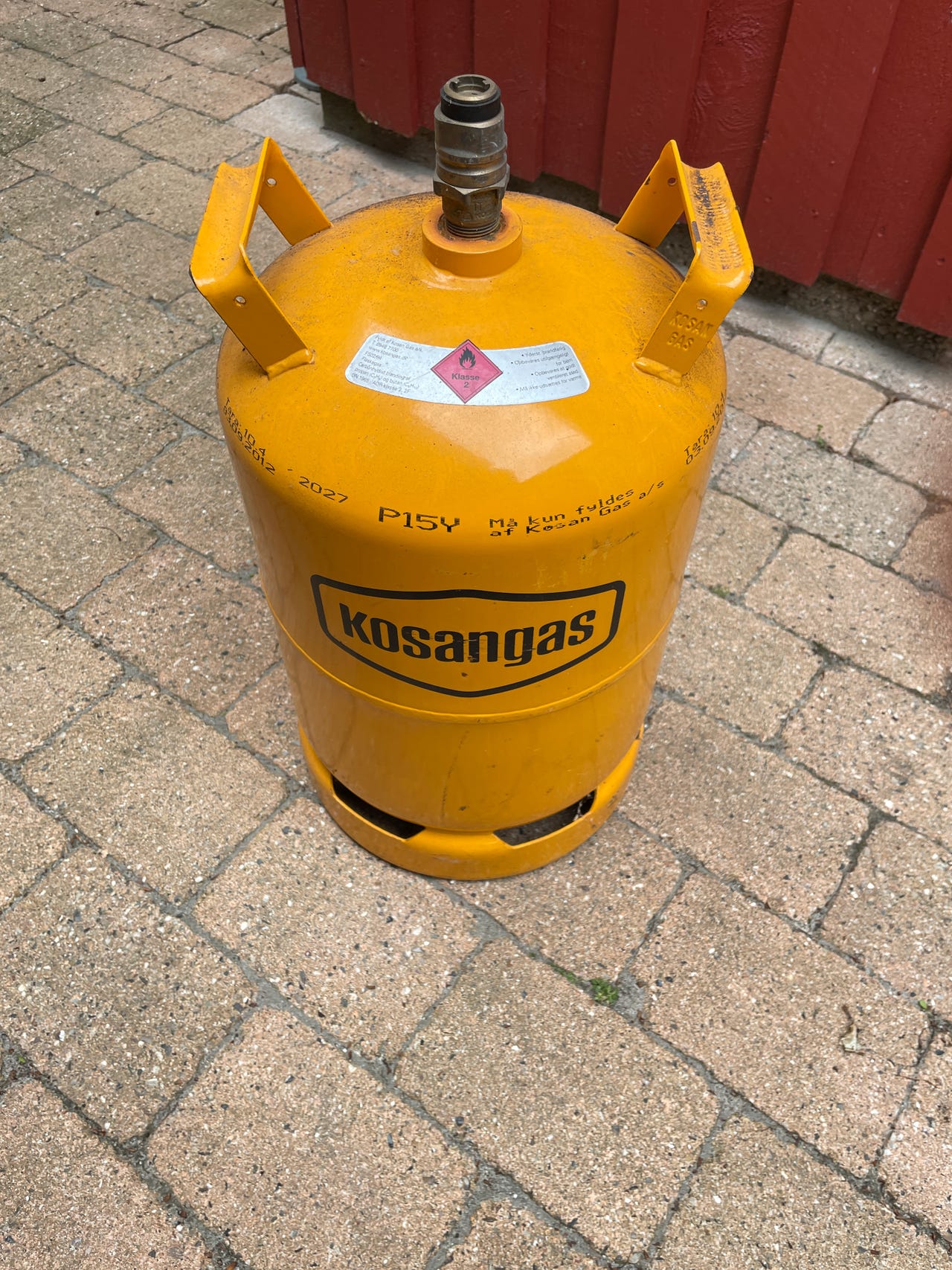 Gasflaske med gas | DBA