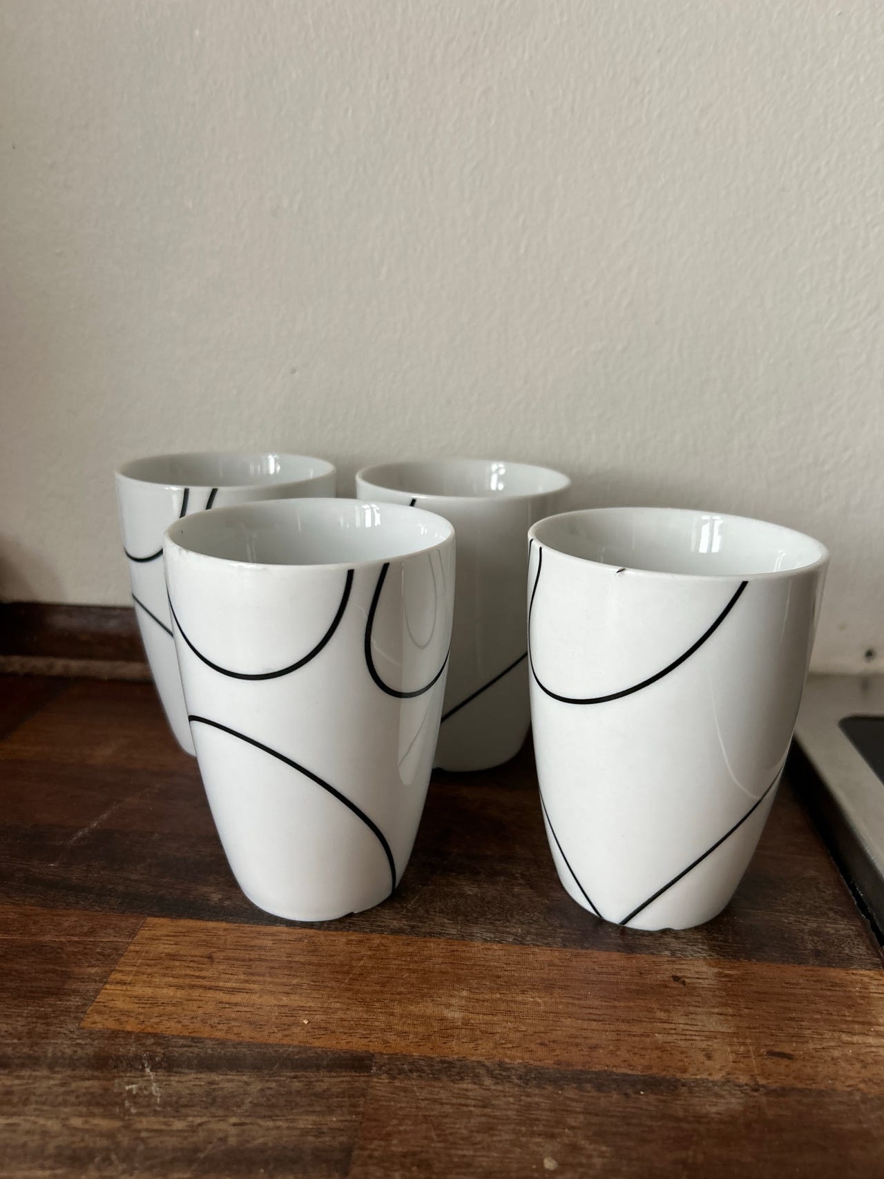 Menu krus - 4 stk - 210ml | DBA