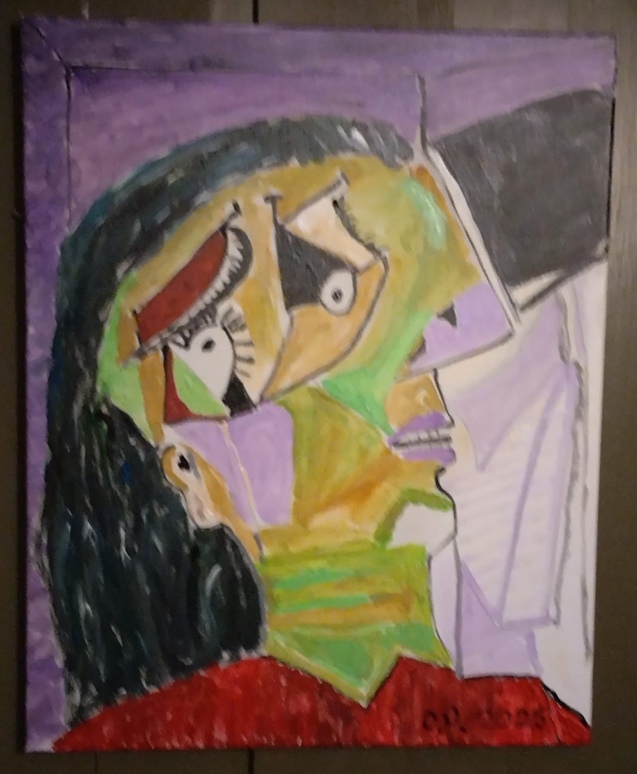 Abstrakt Akryl maleri | DBA