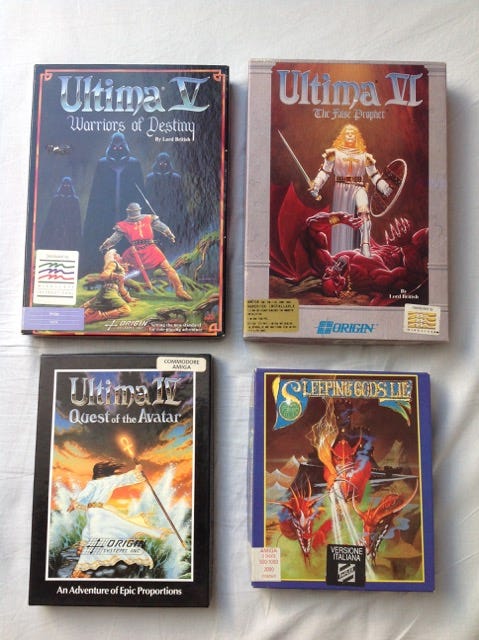 Commodore Amiga Ultima bundle origin 500 1000 cdtv | DBA