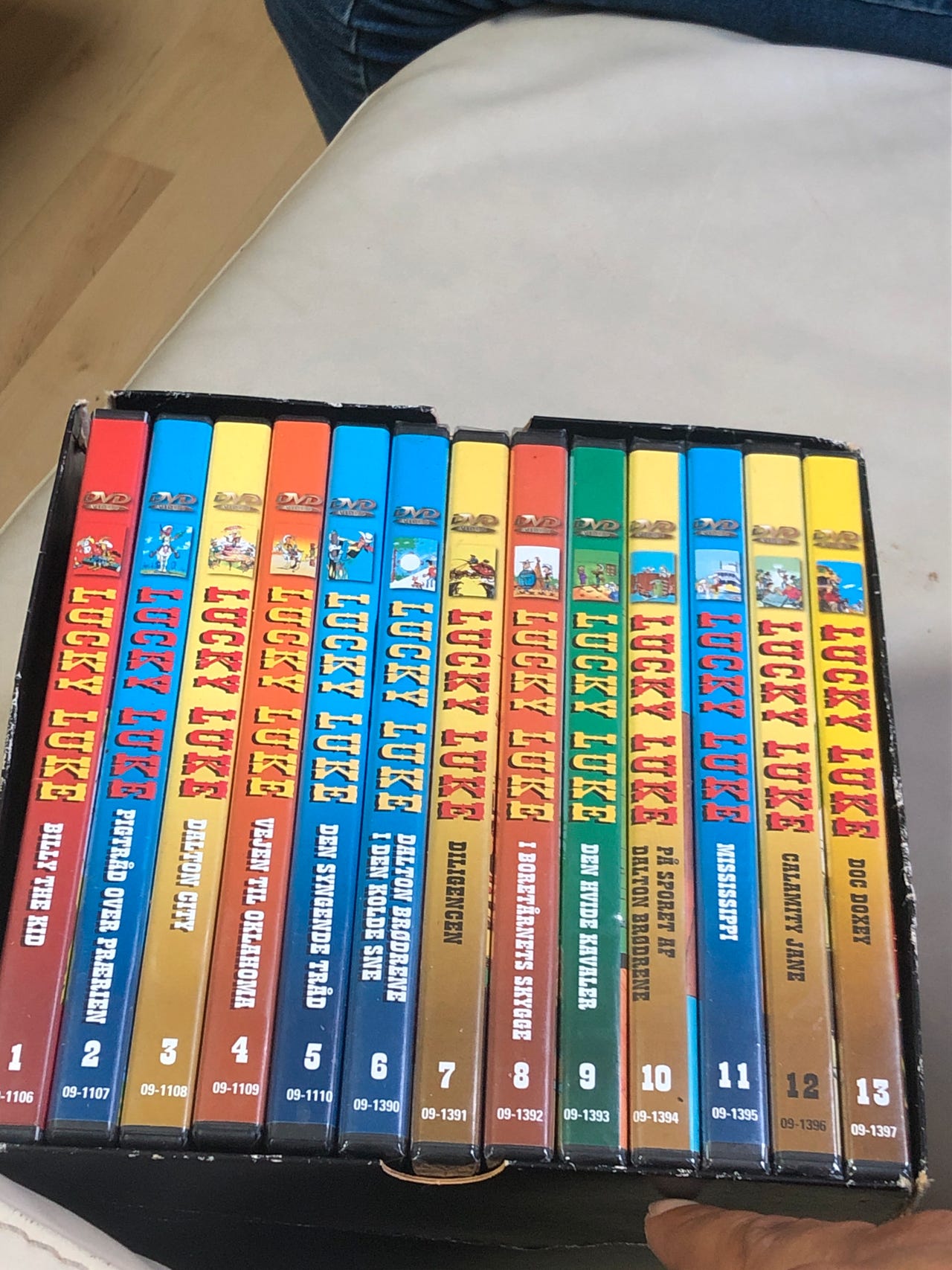 Lucky Luke, DVD, tegnefilm | DBA