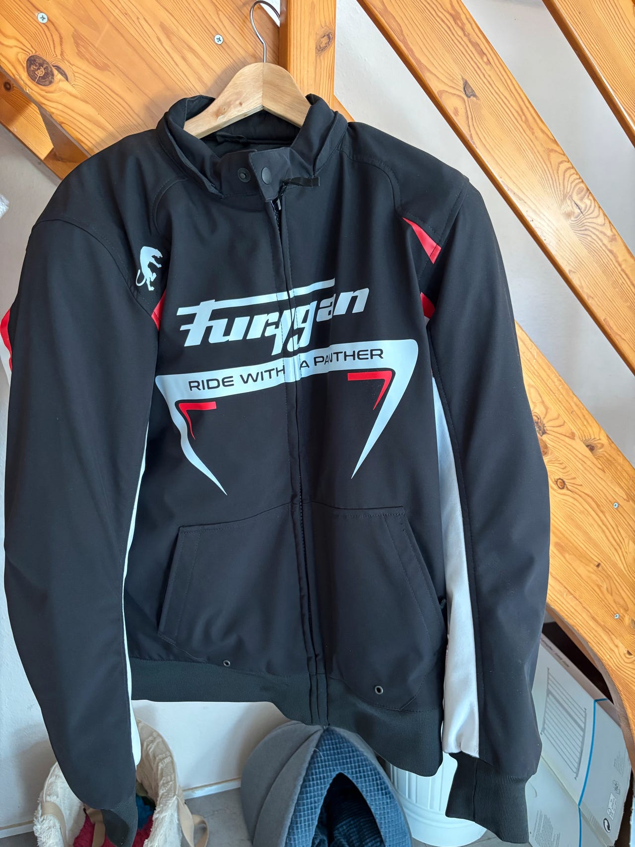 Furygan mc jakke m rygskjold str XL | DBA