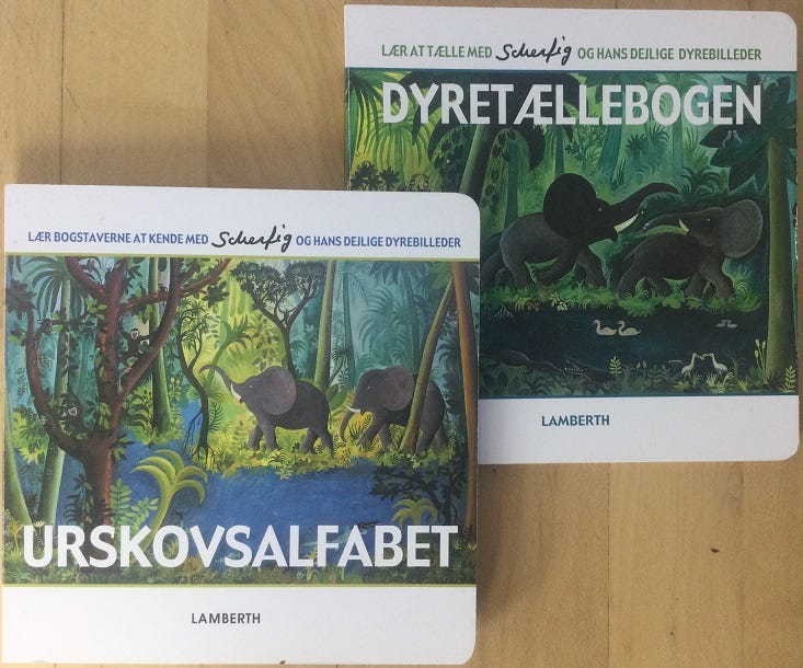 Hans Scherfig bøger med papsider - Dyrebilleder | DBA