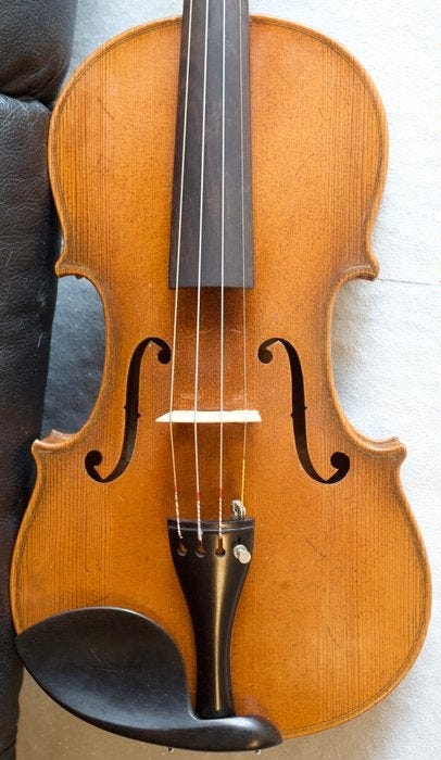 Labelled Georges Chanot - - Violin - Frankrig | DBA