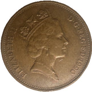 2 pence - 1990 - United Kingdom of Great Britain and Northern Ireland | DBA