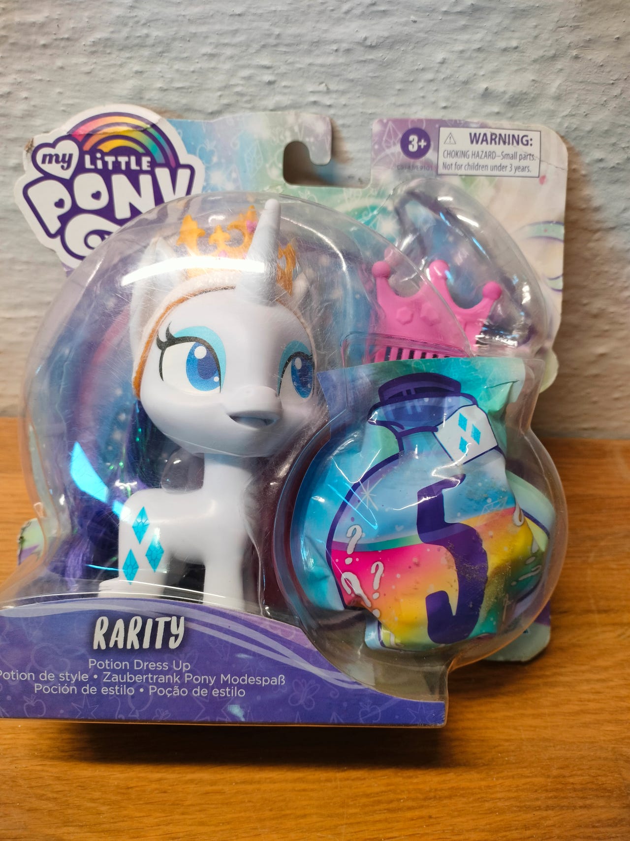 My Little Pony Rarity Potion Dress Up Legetøjsfigur Hvid | DBA