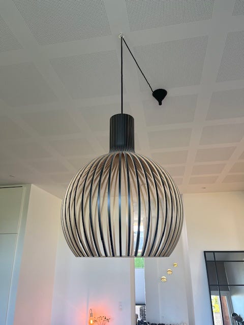 Secto lampe. Octo 4241 Pendel, sort | DBA