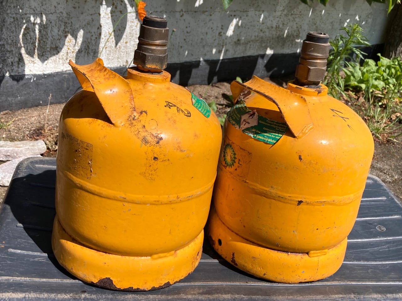 Gasflaske Stål 2 Kg | DBA