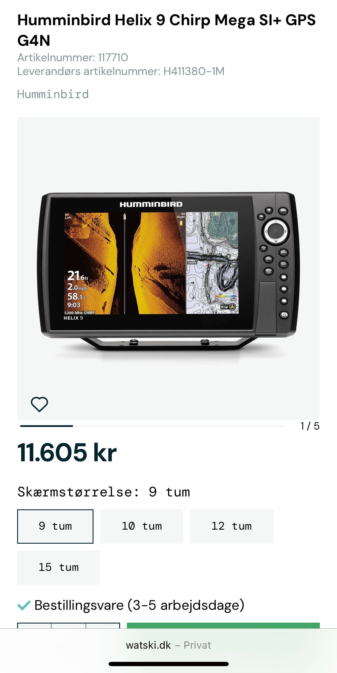 Humminbird Helix 9 | DBA