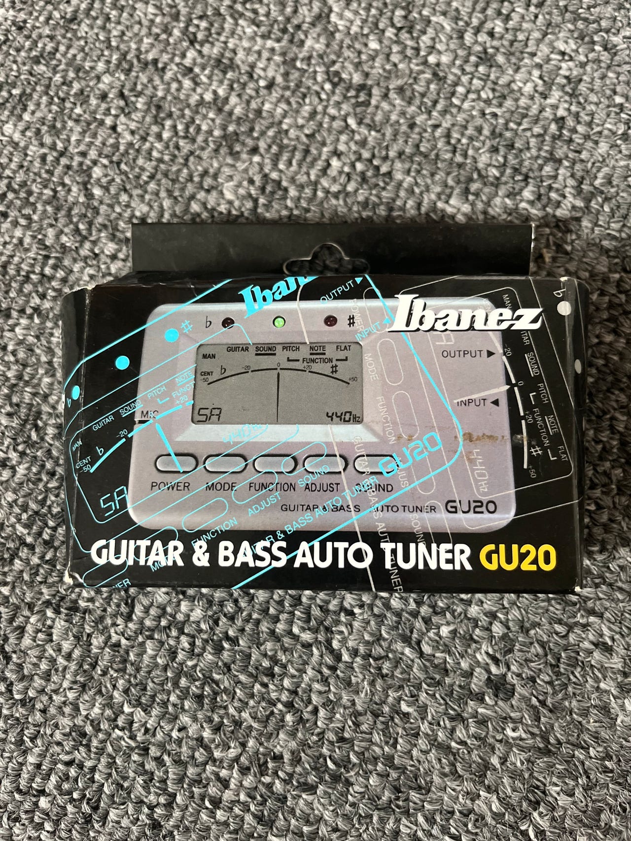 Ibanez GU20 Guitar & Bass Auto Tuner - Vintage stemmeapparat | DBA