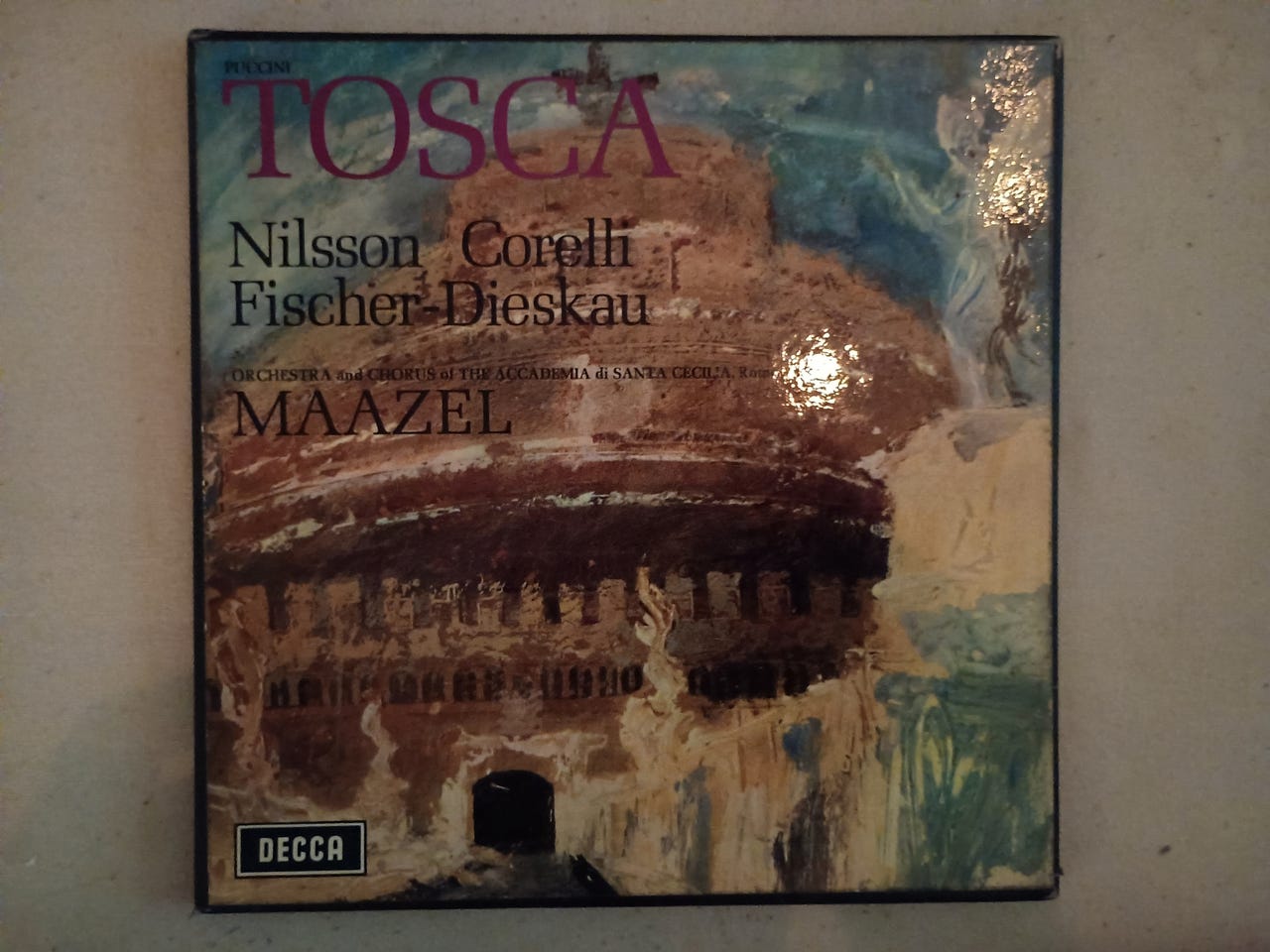 Decca Tosca Opera Vinyl Album | DBA