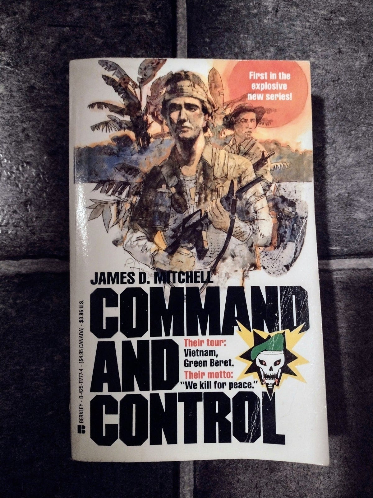 Command and control, James D. Mitchell , genre: krimi og spænding | DBA