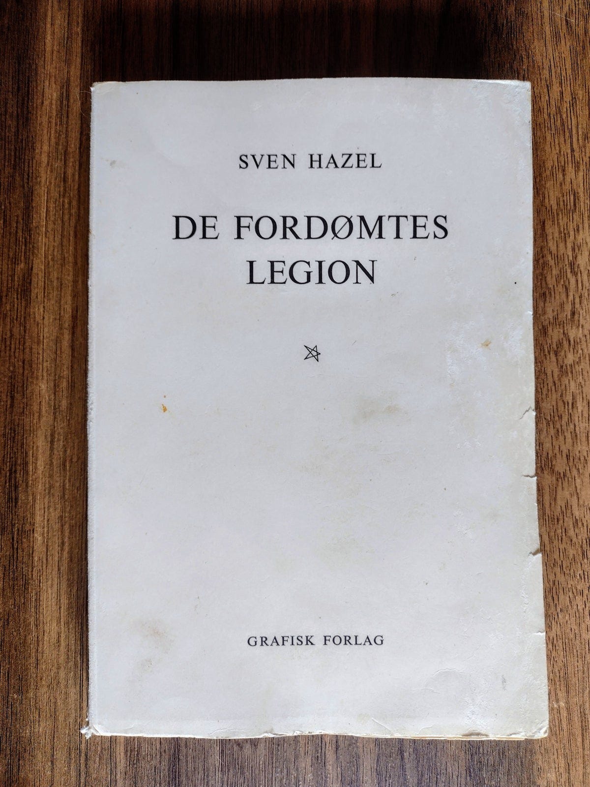 De fordømtes legion, Sven Hazel, genre: roman | DBA