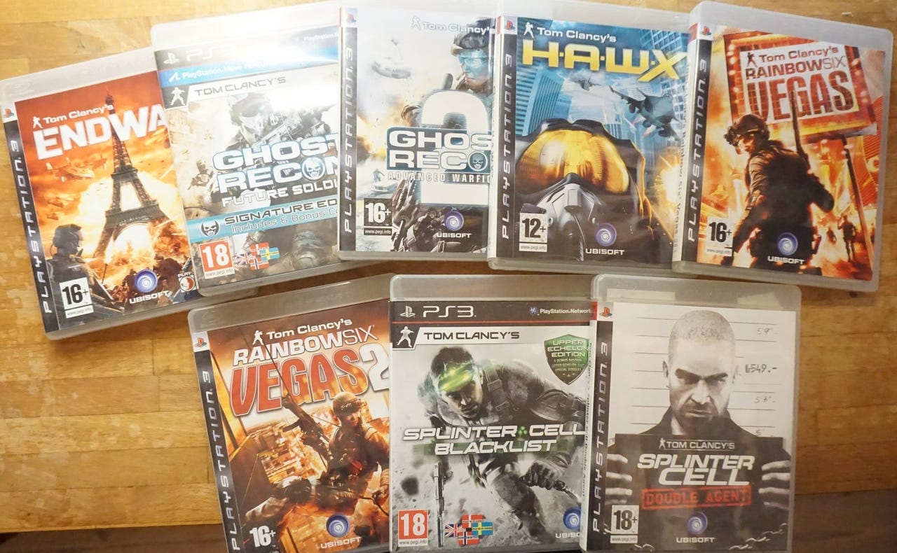 Div. Tom Clancy spil, PS3 | DBA