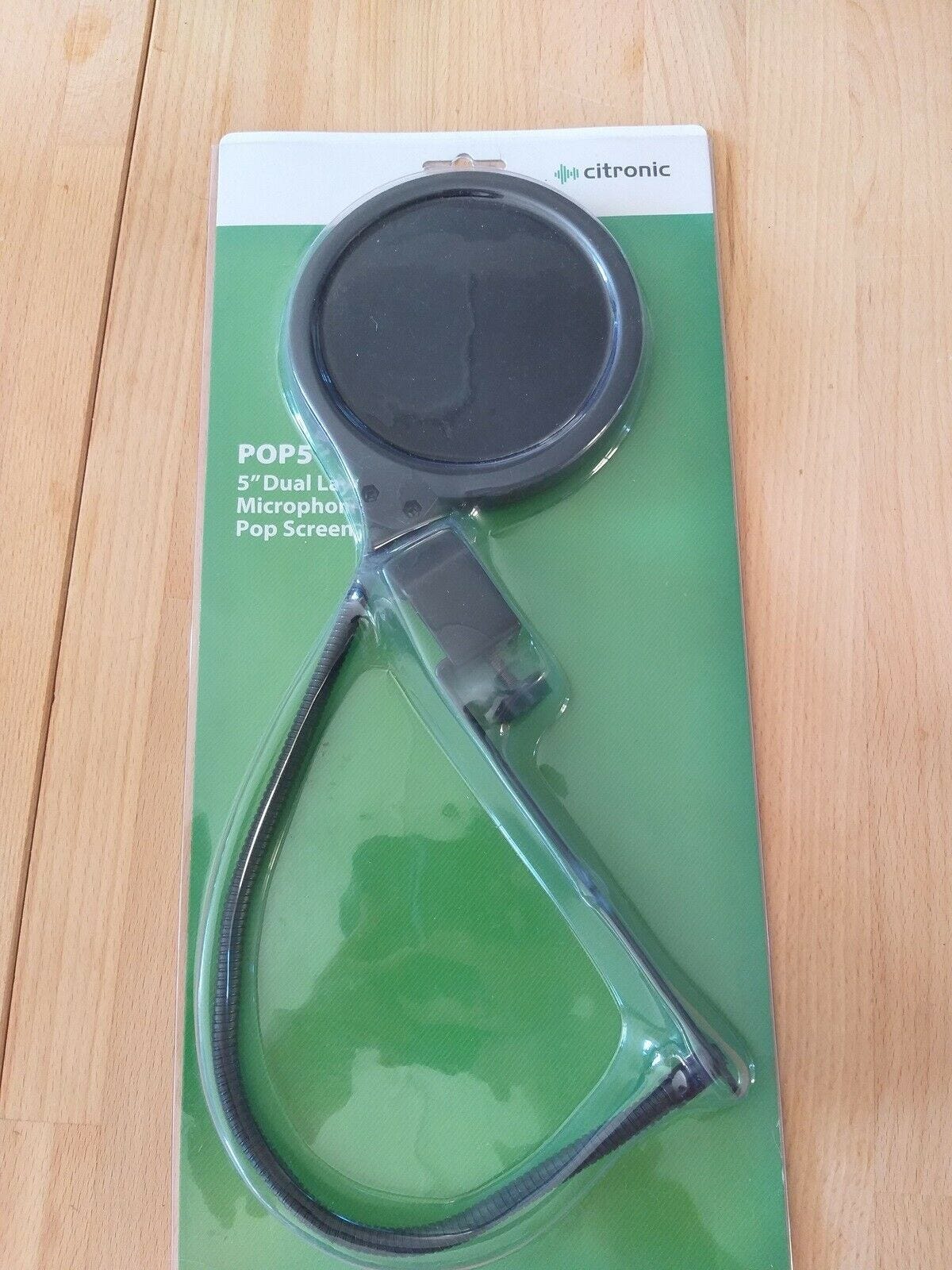 Pop5 microphone pop screen, Citronic Pop5 | DBA