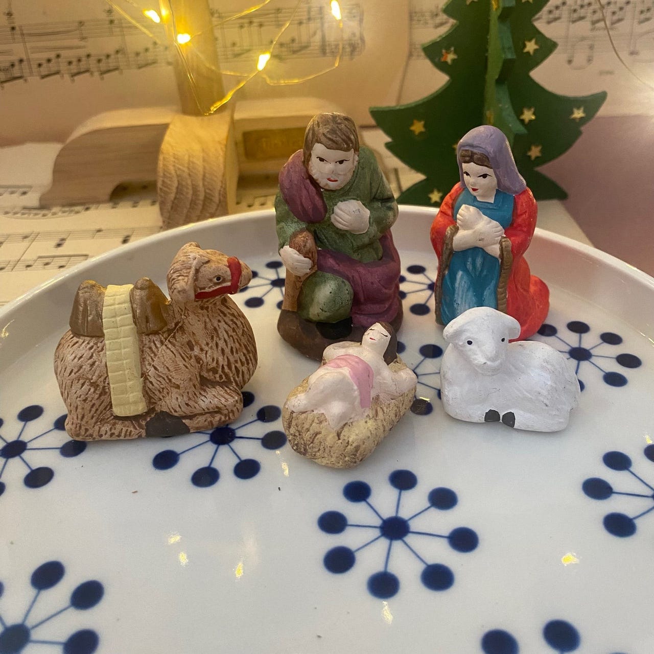 Krybbespil, retro, julepynt | DBA