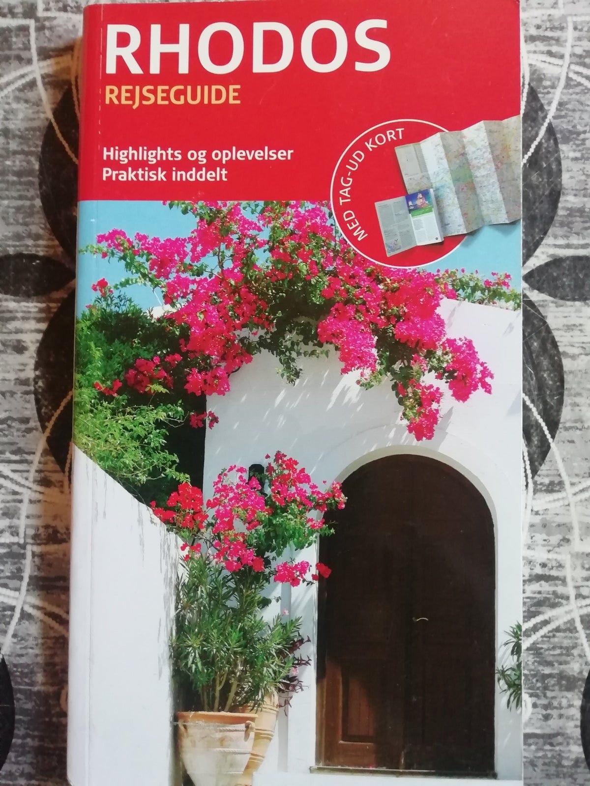 Rejseguide med kort Rhodos, emne: rejsebøger | DBA