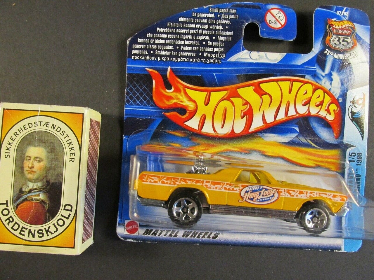 Hot Wheels El Camino 1969, Wild Wave 1/5. 2003 no., Mattel - Hot Wheels ...