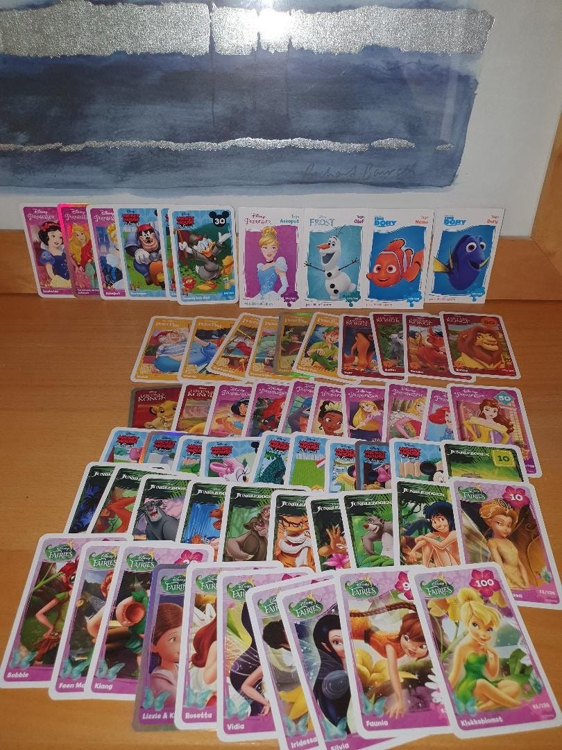 Samlekort, 11 forskellige Disney kort | DBA