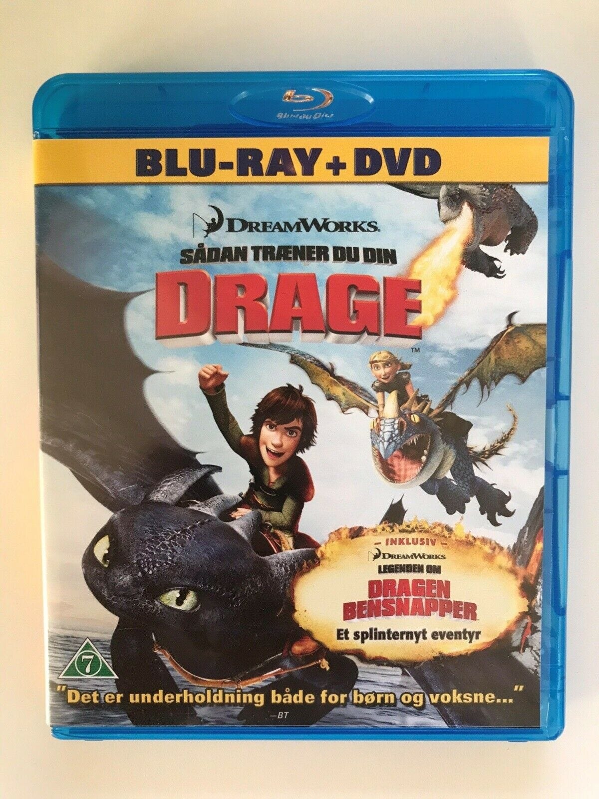 Sådan træner du din Drage, instruktør DreamWorks , Blu-ray | DBA