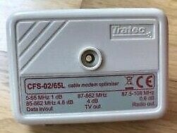 Tratec CFS-02/65 Cable Modem Optimizer / Splitter | DBA