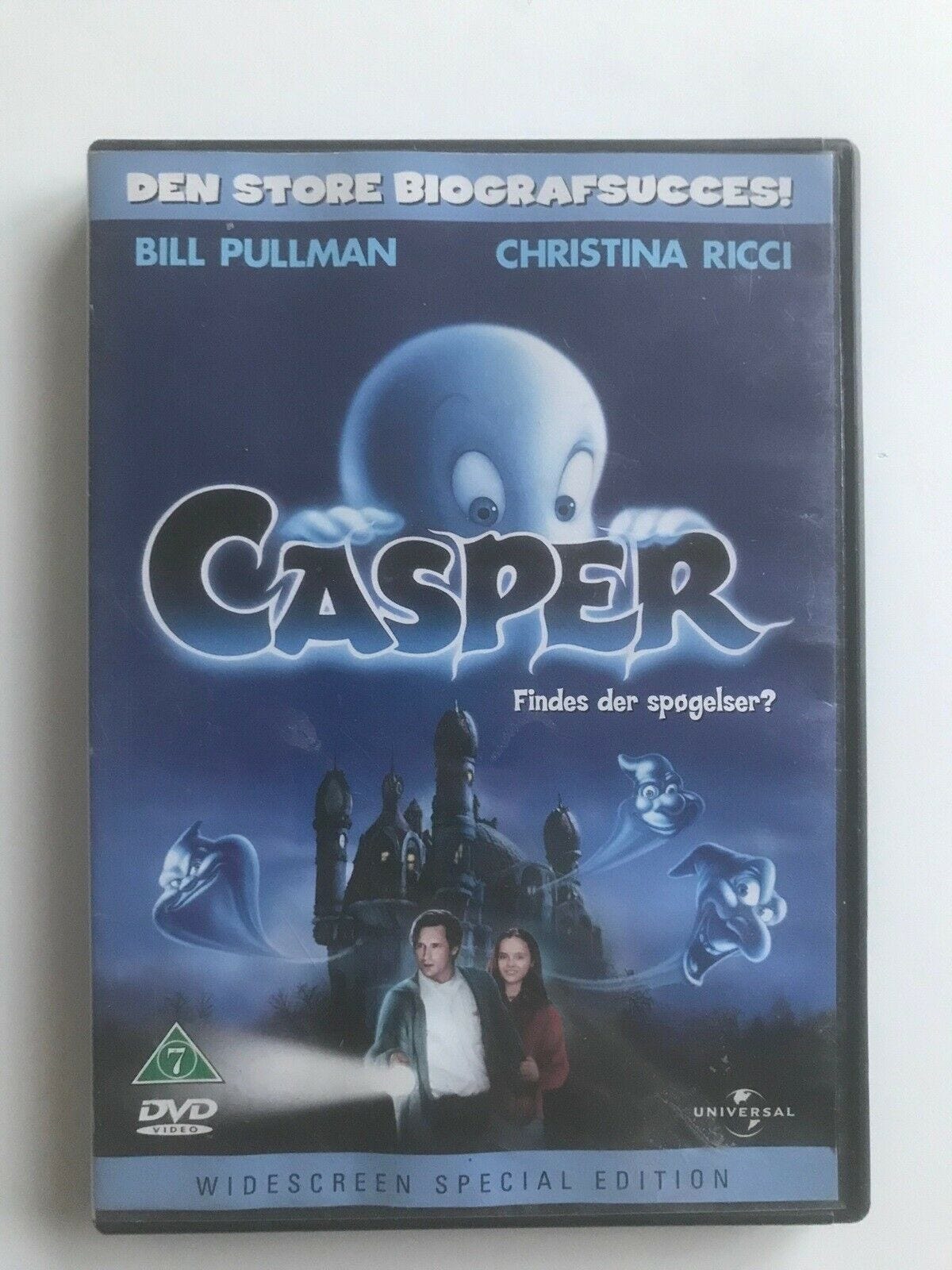 Casper - findes der spøgelser ?, instruktør Brad Silberling, DVD | DBA