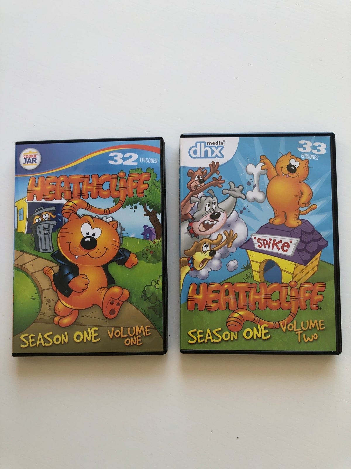 Heathcliff season one volume one+two, instruktør Cookie Jar, DVD | DBA