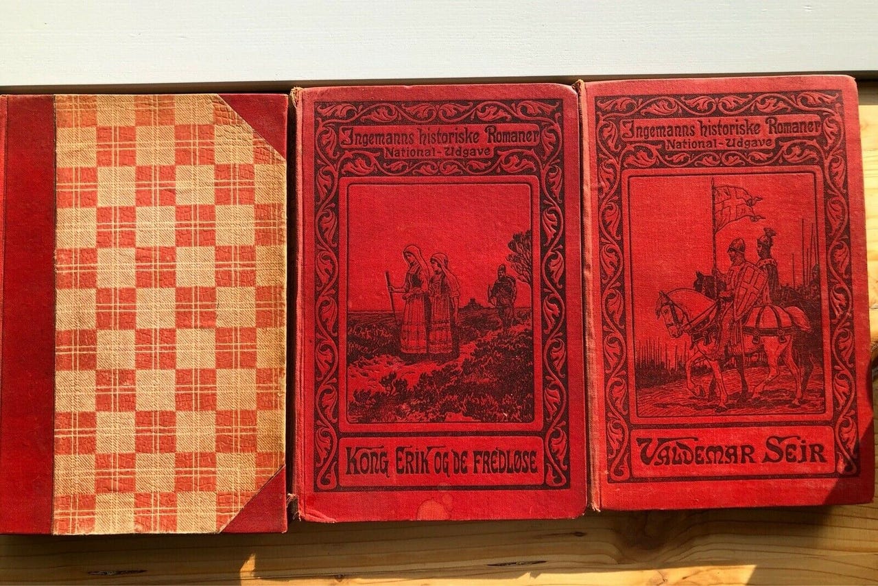 Ingemanns historiske romaner, National udgave 1913, B.S.Ingemann | DBA