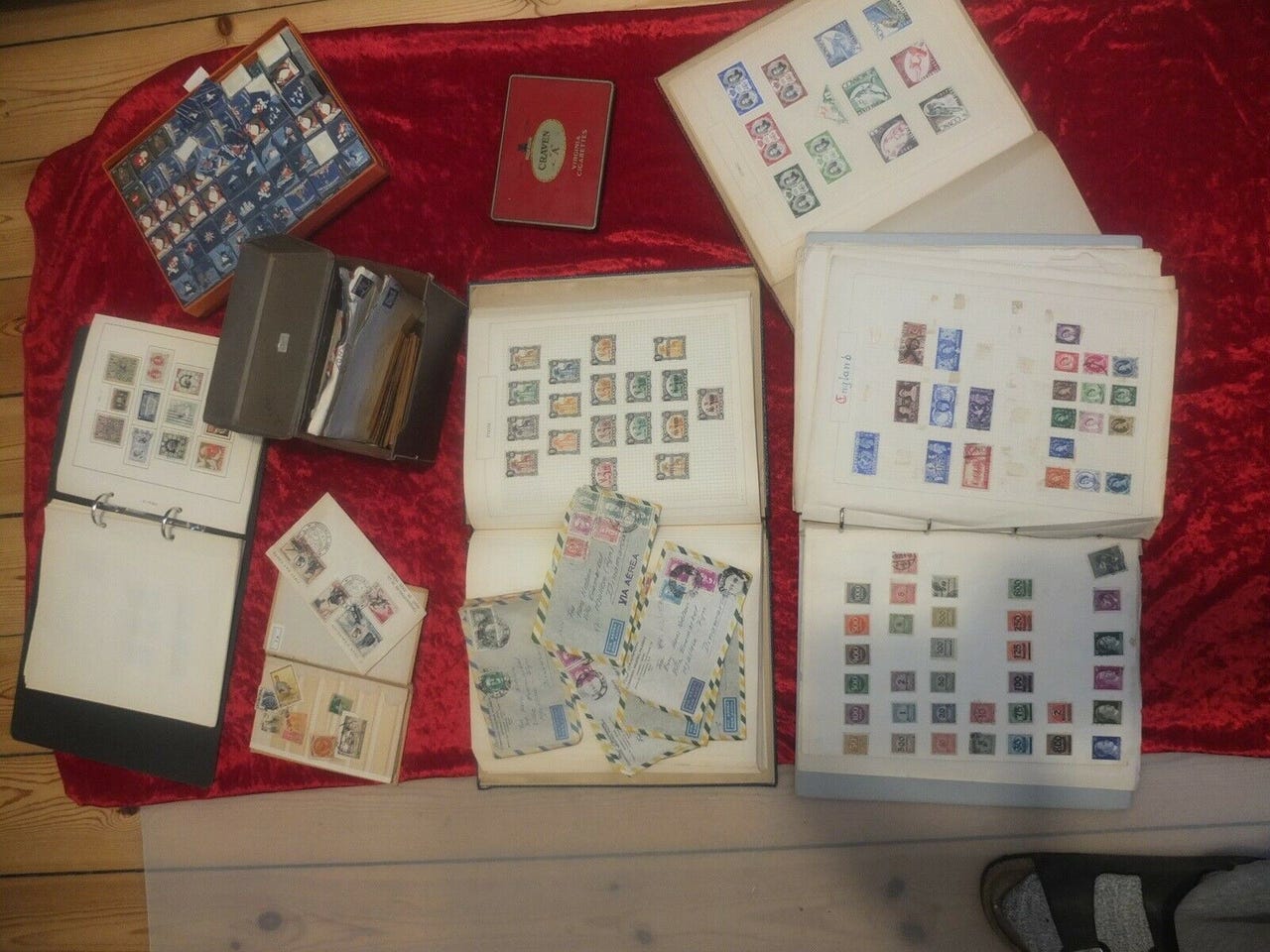 Øvrige lande, stemplet, Alle lande 1890 til 1960 | DBA