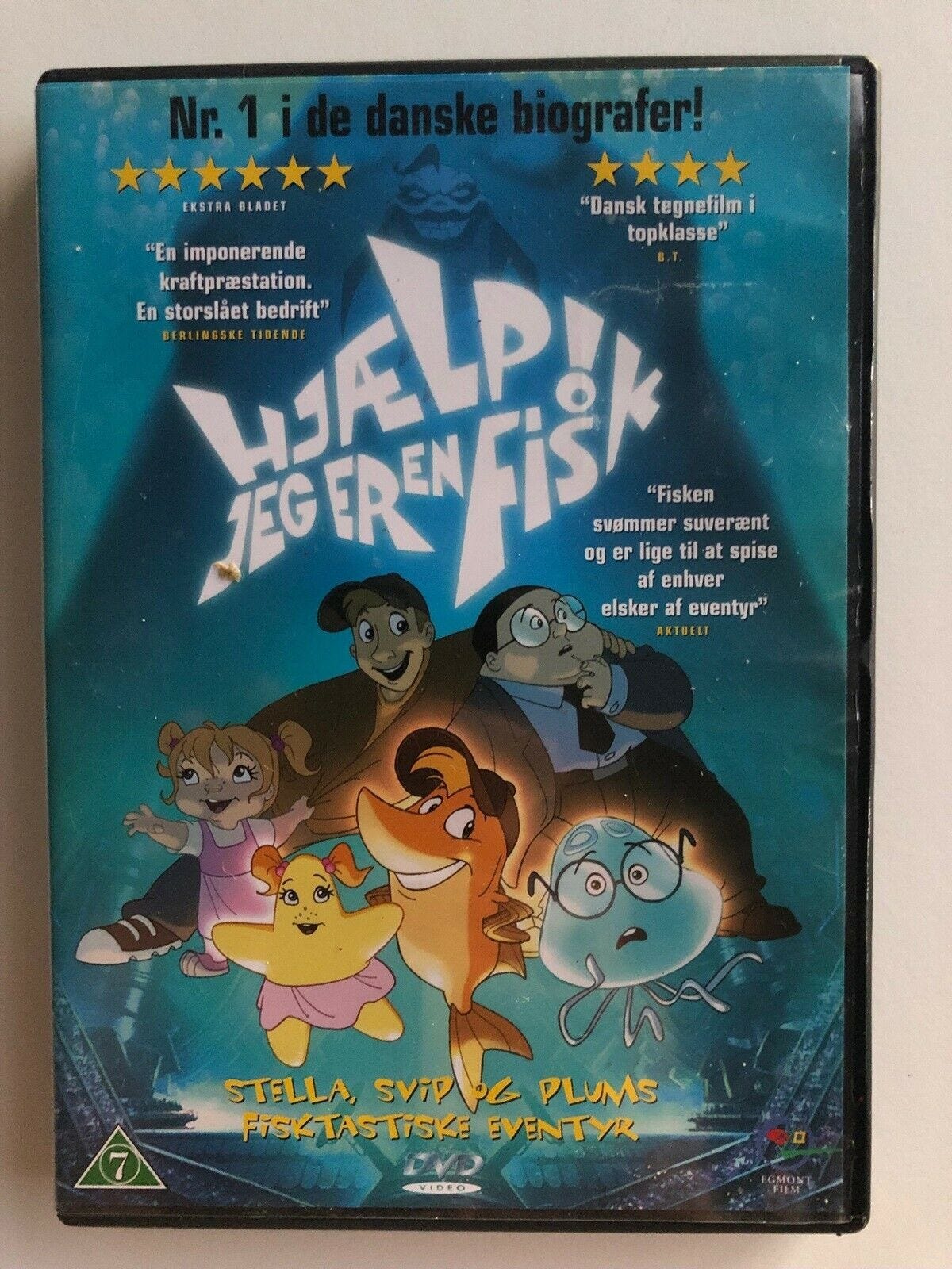Hjælp jeg er en fisk, instruktør Michael Hegner og Stefan Fjeldmark ...
