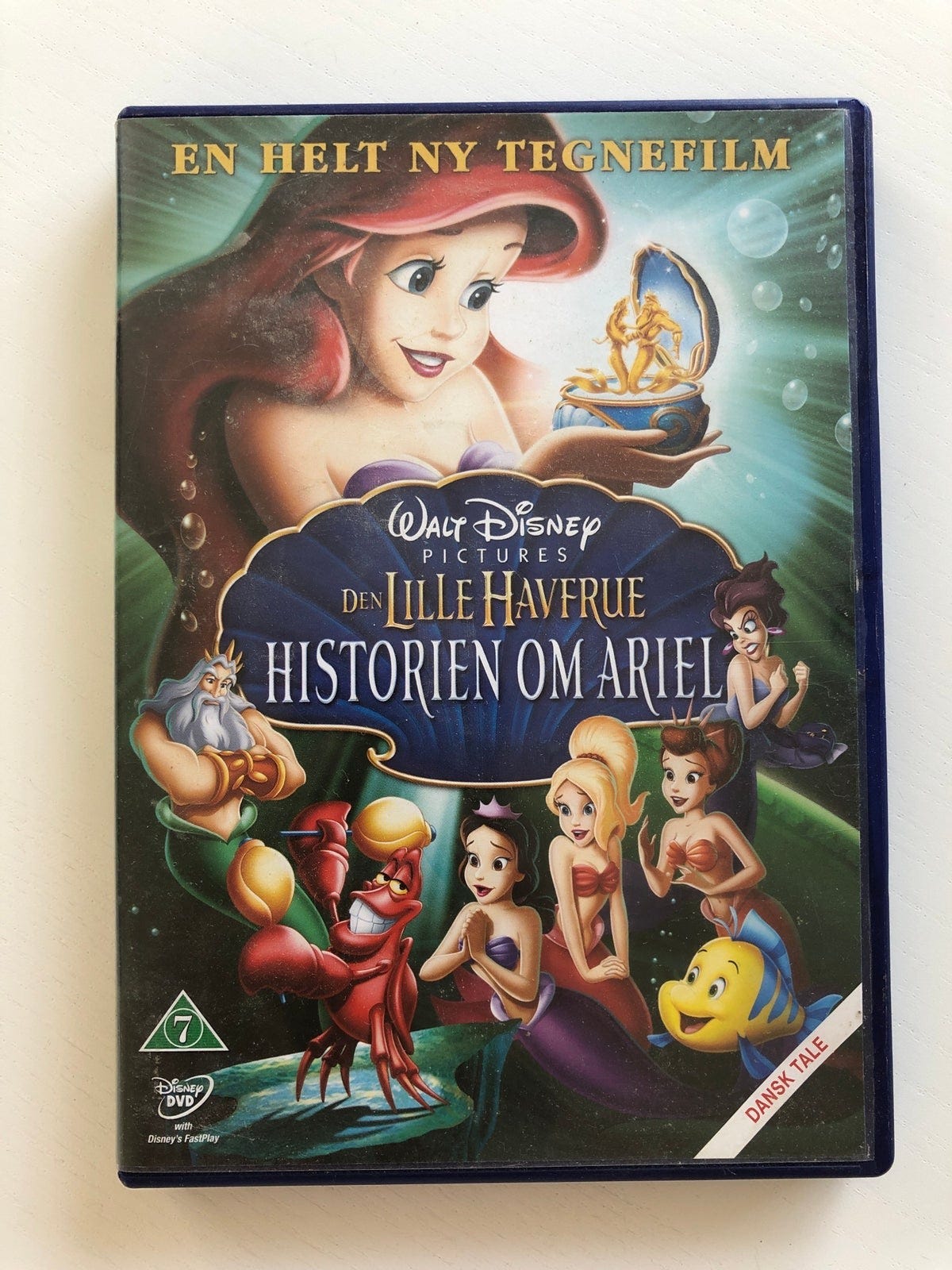 Den lille havfrue - Historien om Ariel, instruktør Walt Disney, DVD | DBA
