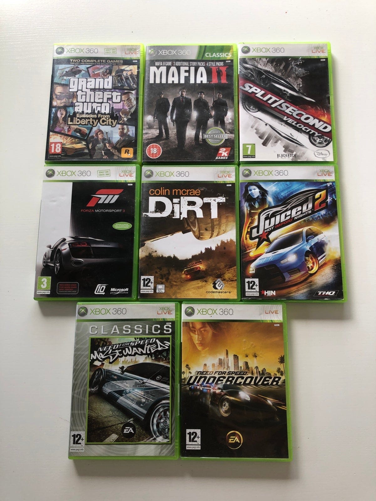 RACING GAMES XBOX 360, Xbox 360, racing | DBA
