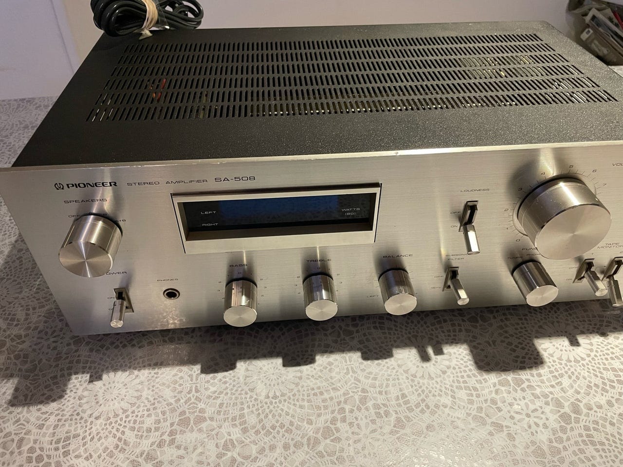 Forstærker, Pioneer, SA 508 Stereo Amplifier | DBA