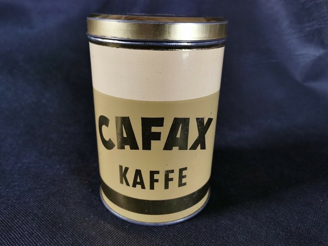 Dåser, CAFAX Kaffe dåse | DBA