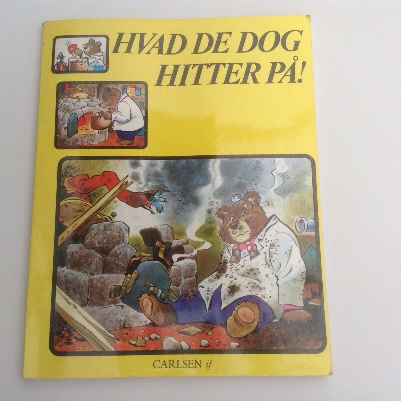 Hvad de dog hitter på, Forlag Carlsen If fra 1974. 64 sider med ...