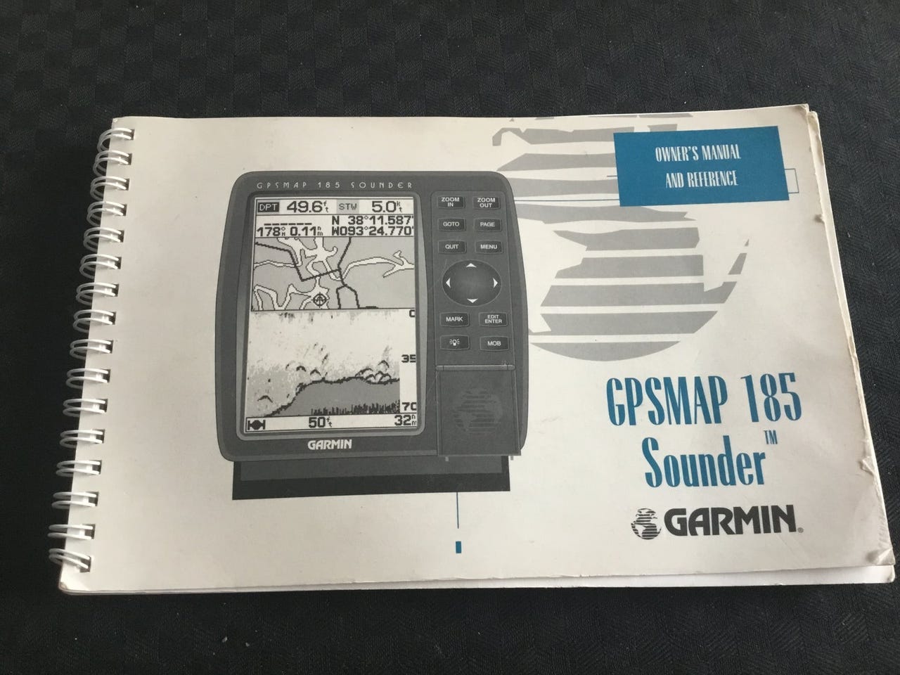 Manual, Garmin gps 185 | DBA