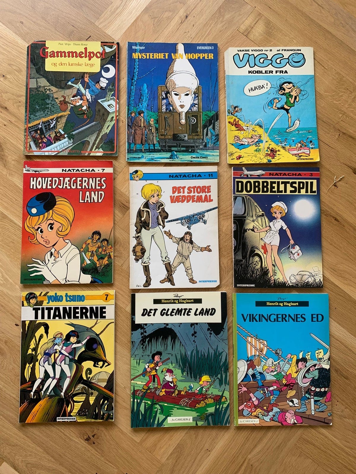 Forskellige gamle albums, Tegneserie | DBA