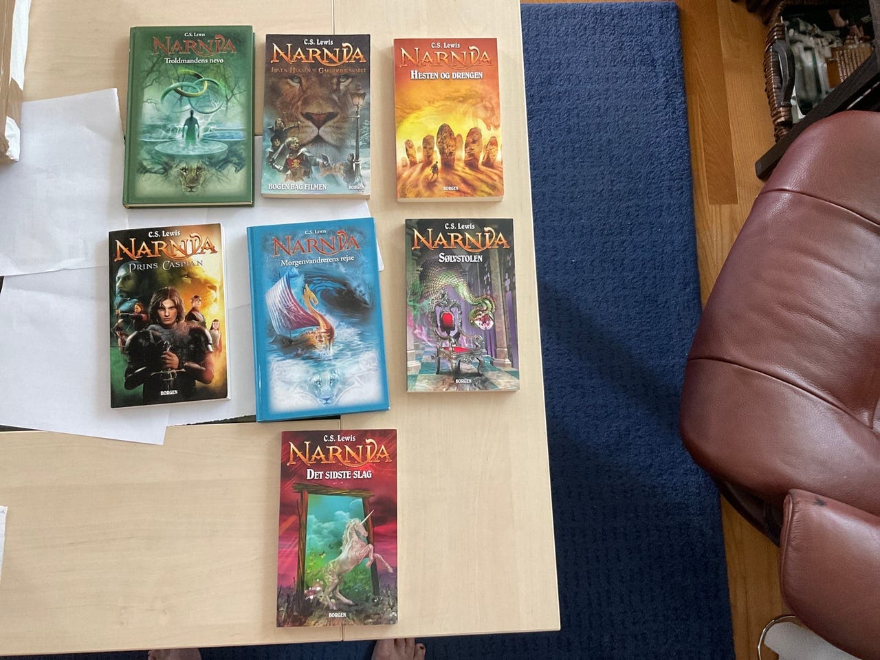 Narnia serien - Bog 1 og Bog 7. , C.S.Lewis | DBA