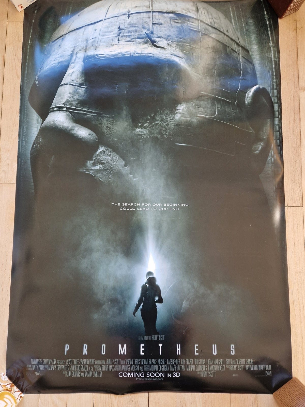 Filmplakat, motiv: Prometheus, b: 69 h: 102 | DBA