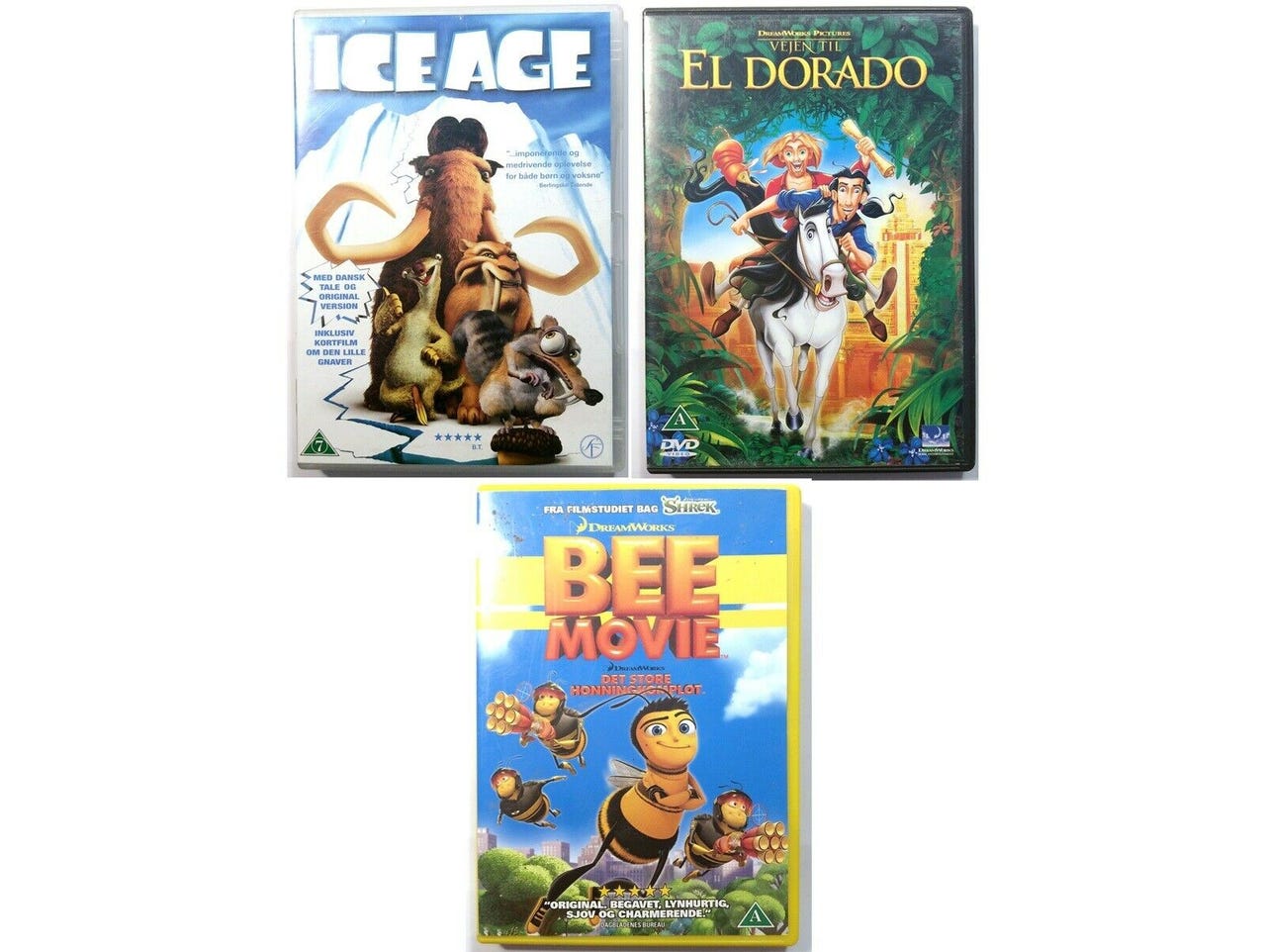 Ice Age. Bee Movie. El Dorado | DBA