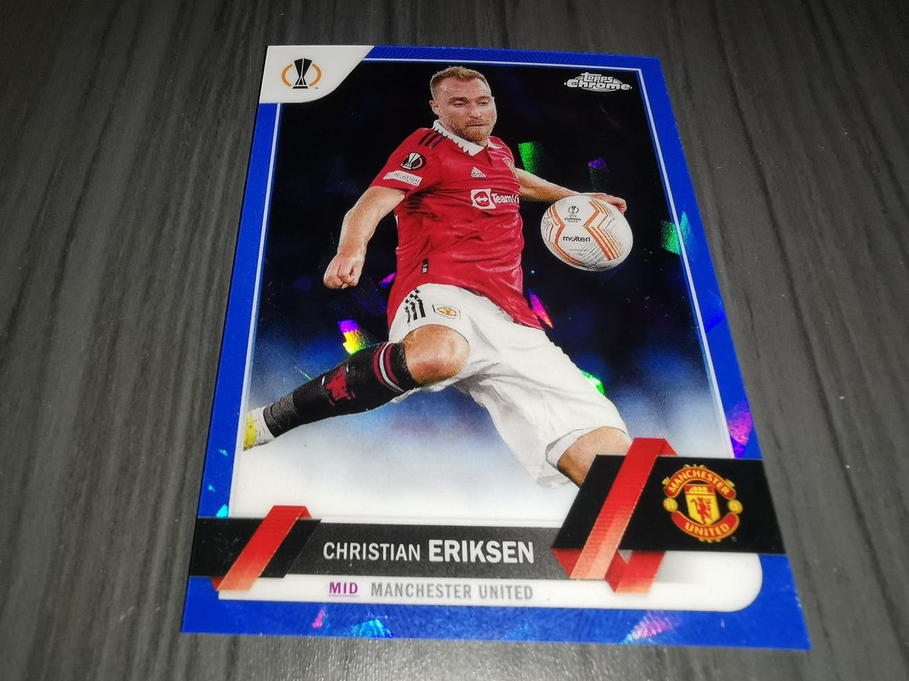 Samlekort, Christian Eriksen Manchester United fodbold kort | DBA