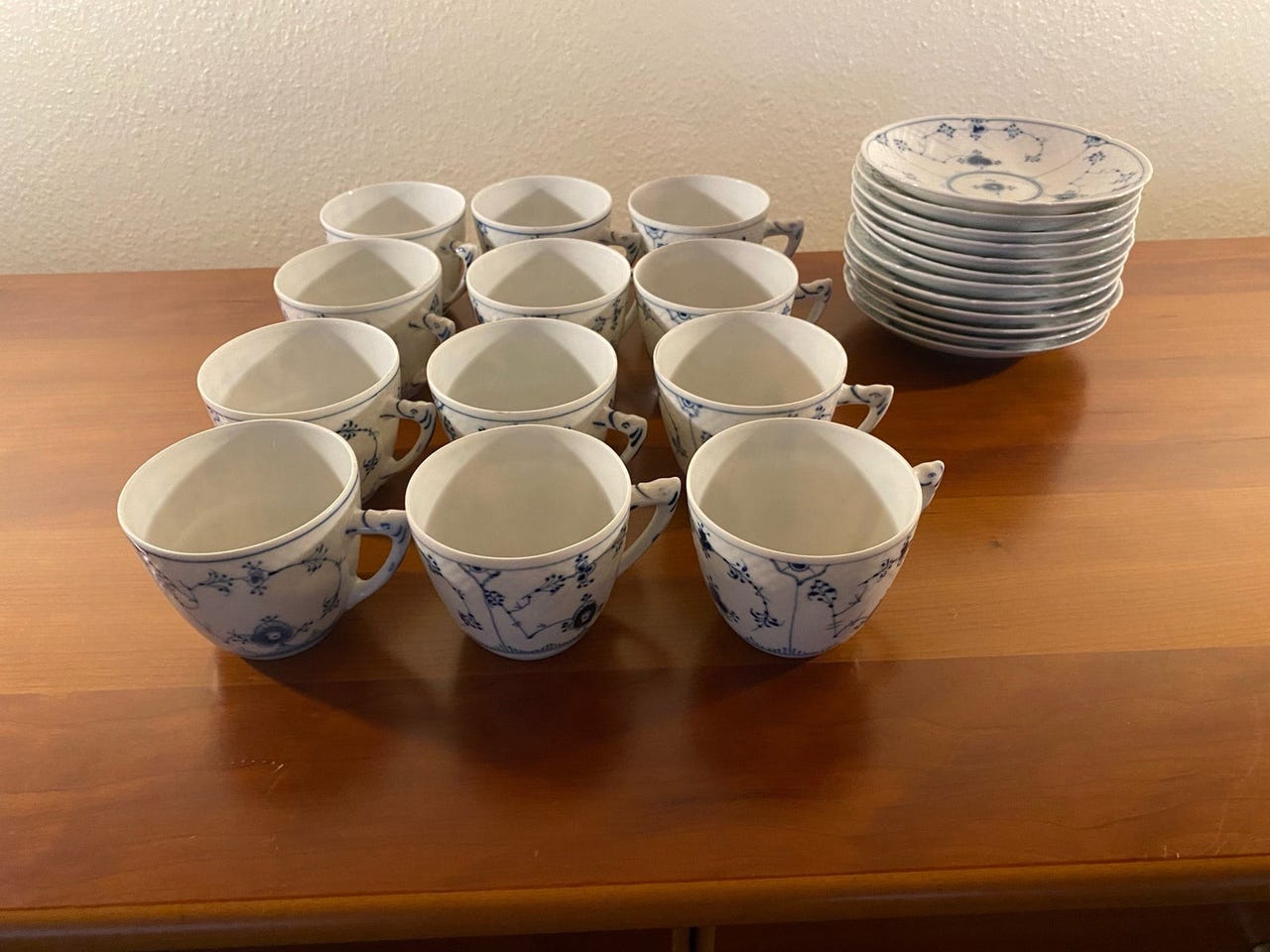 Porcelæn, Musselmalet Kaffestel, B&G | DBA