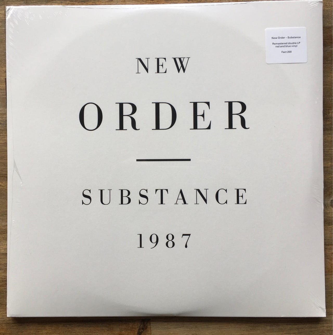 LP, New Order, Substance (2 LP RØD + BLÅ VINYL) | DBA