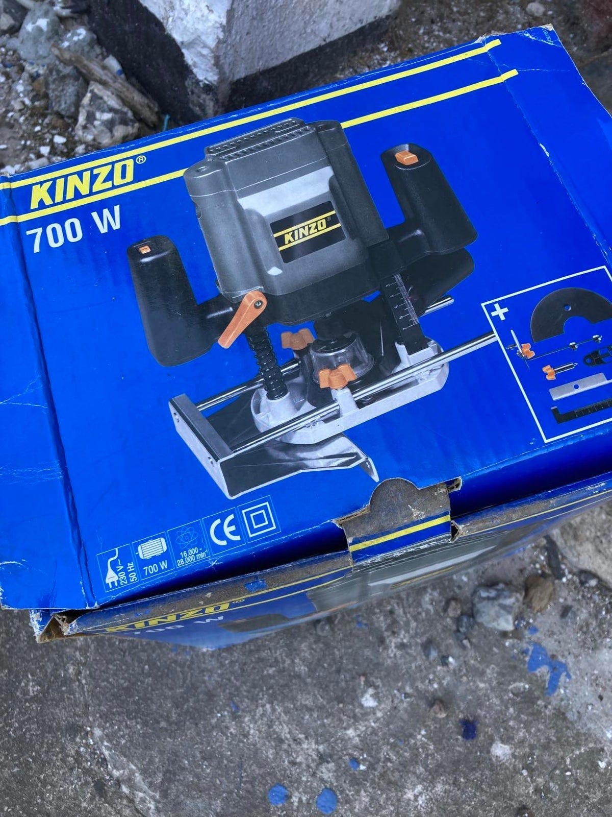 Overfræser, Kinzo | DBA