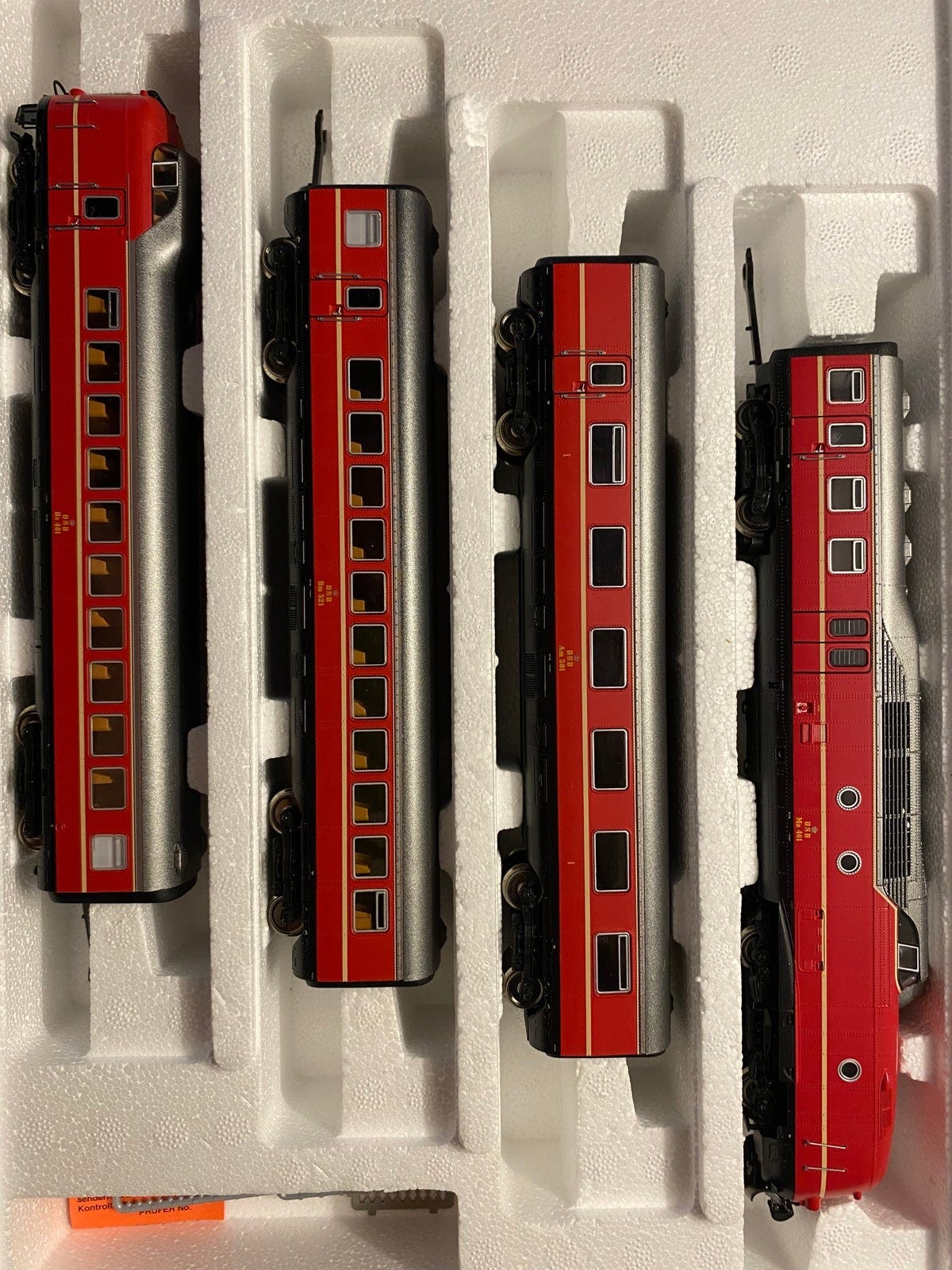 Modeltog, Roco h0 Dsb Ma 461 Dc, skala 1:87 | DBA