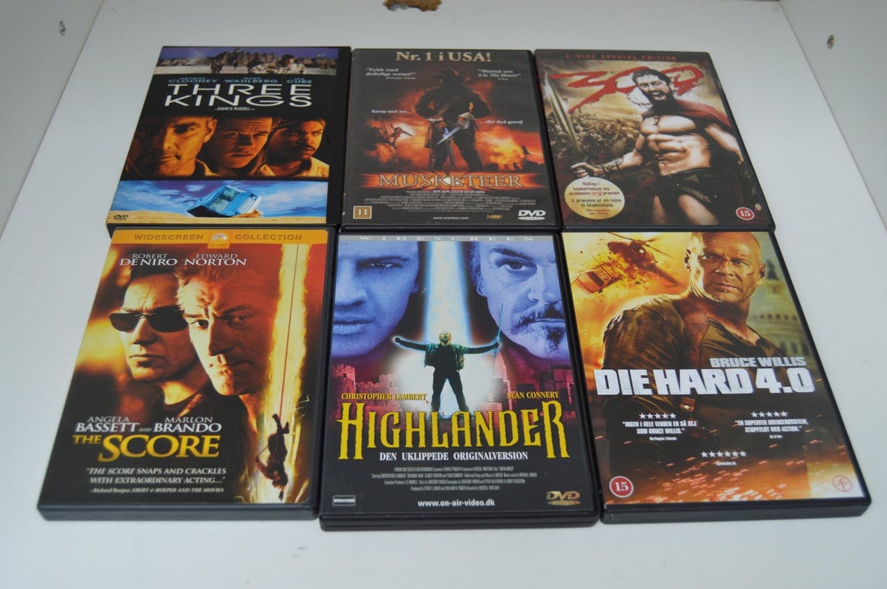 Samling sjældne DVD film - action | DBA