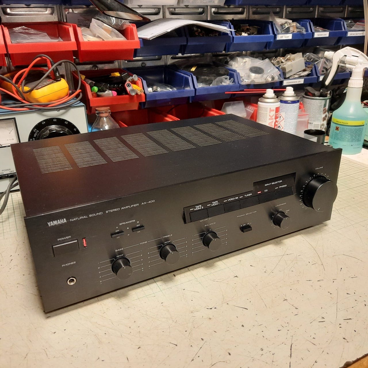 Integreret forstærker, Yamaha, AX-400 | DBA