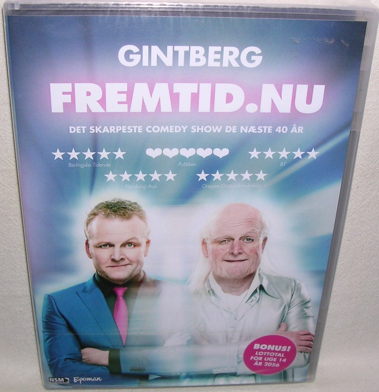 Gintberg Fremtid.Nu, DVD, komedie | DBA